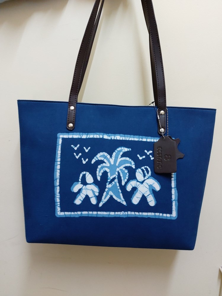 HAND BATIK TOTE BAG-2 | Bengalsouk